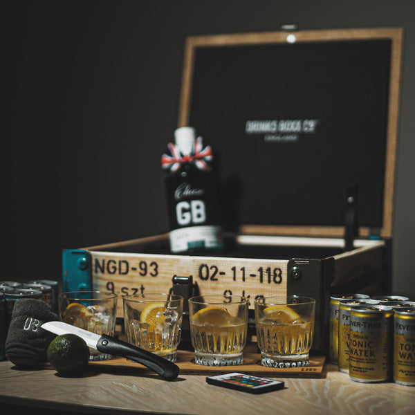 Spirit Boxx Portable Mini Bar Drinks Box | Manufactured in the UK ...